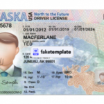 Alaska Driver License Psd Template New
