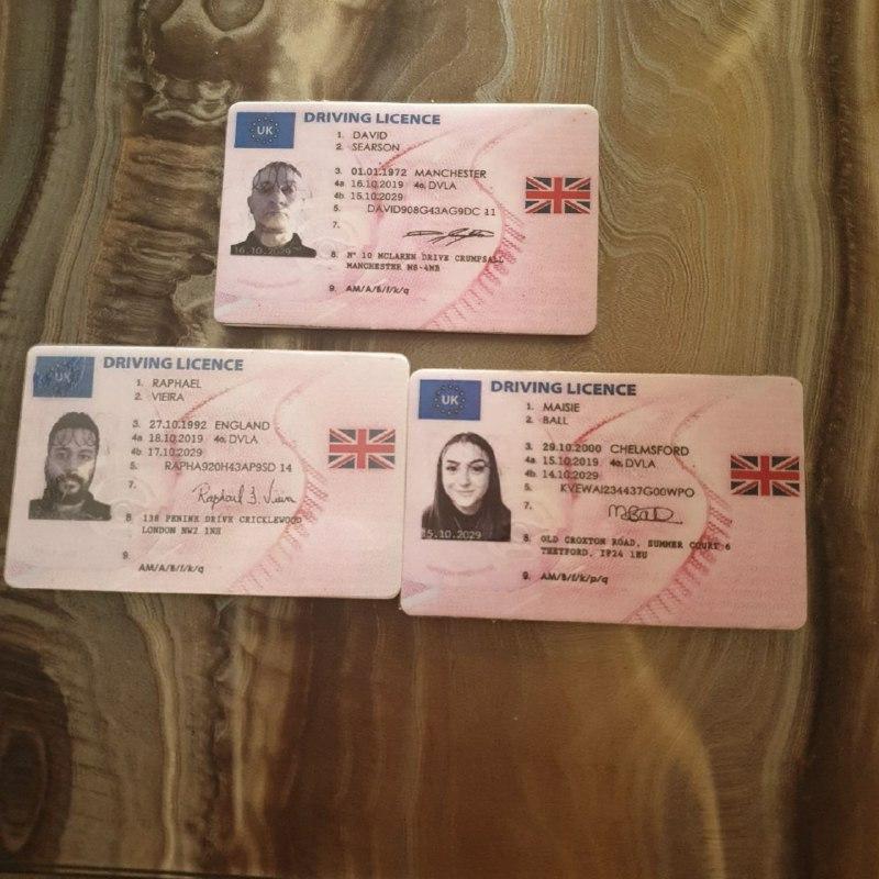 UK FAKE DRIVING LICENCE - Crome Documents